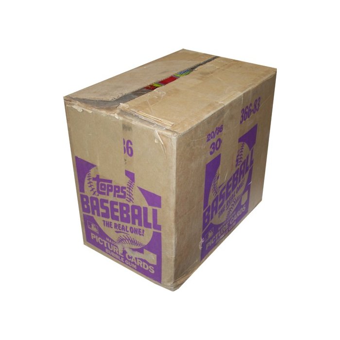 1983 Topps Baseball Wax Box Michigan Version 20-Box Case | Steel City ...