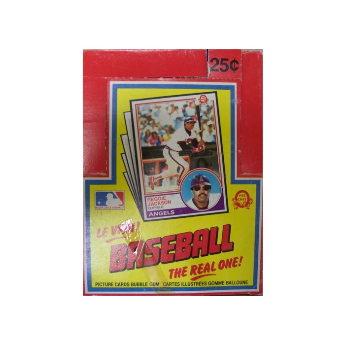1983 Topps O-Pee-Chee OPC Baseball Unopened Wax Pack Box | Steel City ...