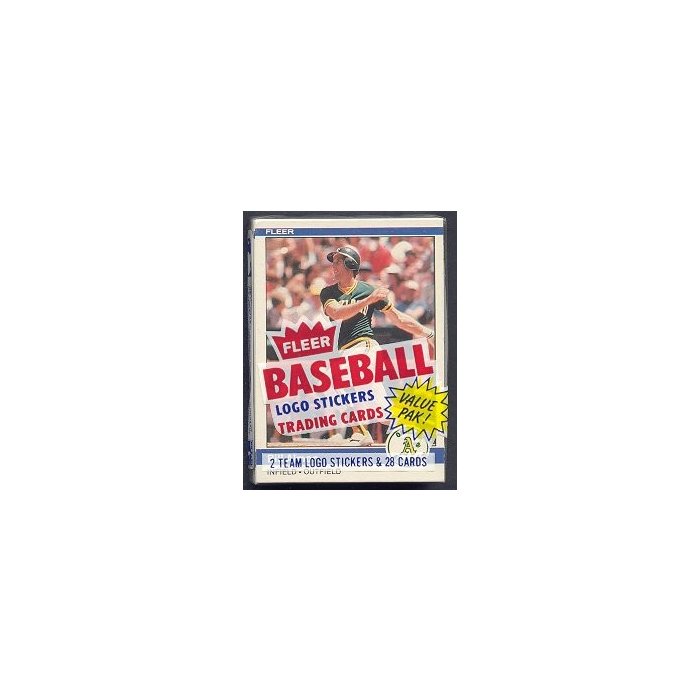 1984 Fleer Baseball Unopened Cello Pack | Steel City Collectibles