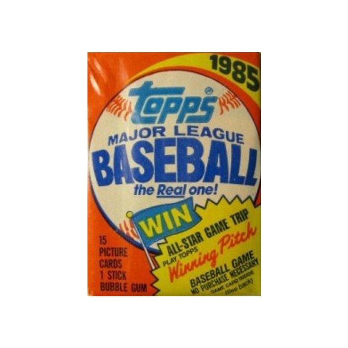1985 Topps Baseball Wax Pack | Steel City Collectibles