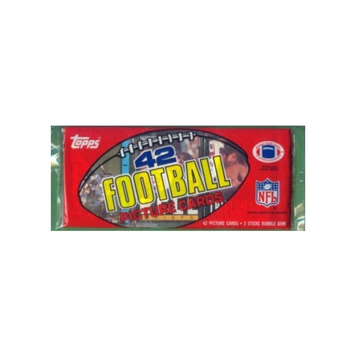 1985 Topps Football Grocery Rack Pack | Steel City Collectibles