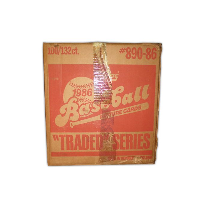 1986 Topps Traded Baseball 100-Set Case | Steel City Collectibles