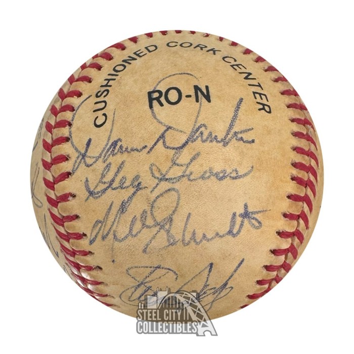 1986 Philadelphia Phillies Autographed Official National League ...