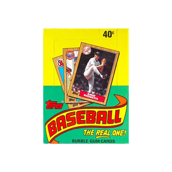 1987 Topps Baseball Wax Box | Steel City Collectibles