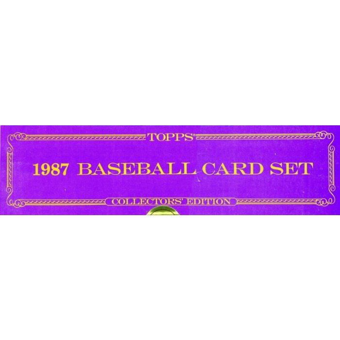 1987 Topps Tiffany Baseball Factory Set | Steel City Collectibles