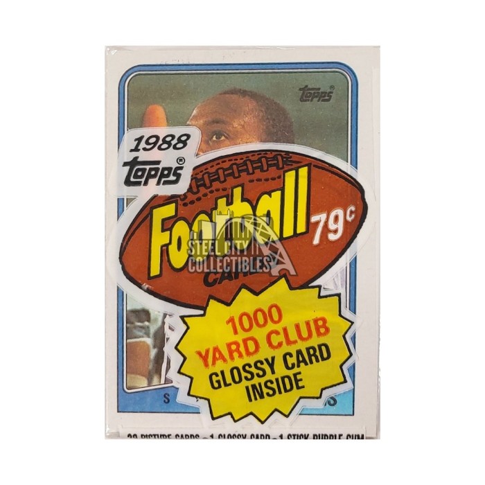 1988 Topps Football Cello Pack | Steel City Collectibles