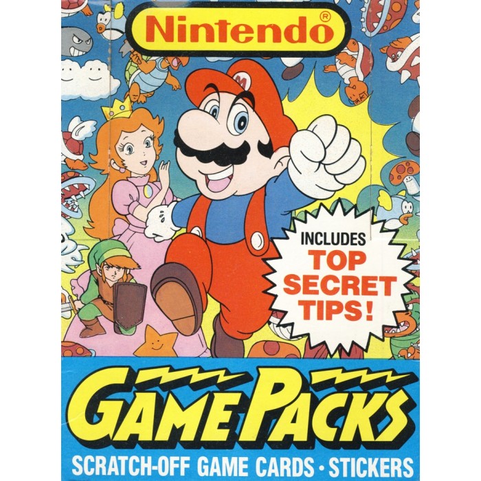 1989 Topps Nintendo Game Packs Unopened Box | Steel City Collectibles