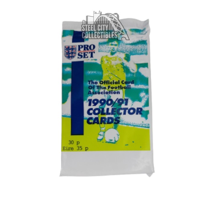 1990-91 Pro Set Soccer (UK Football) Trading Card 29-Pack Lot | Steel ...