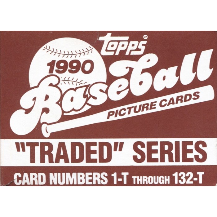 1990 Topps Traded Baseball Factory Set | Steel City Collectibles