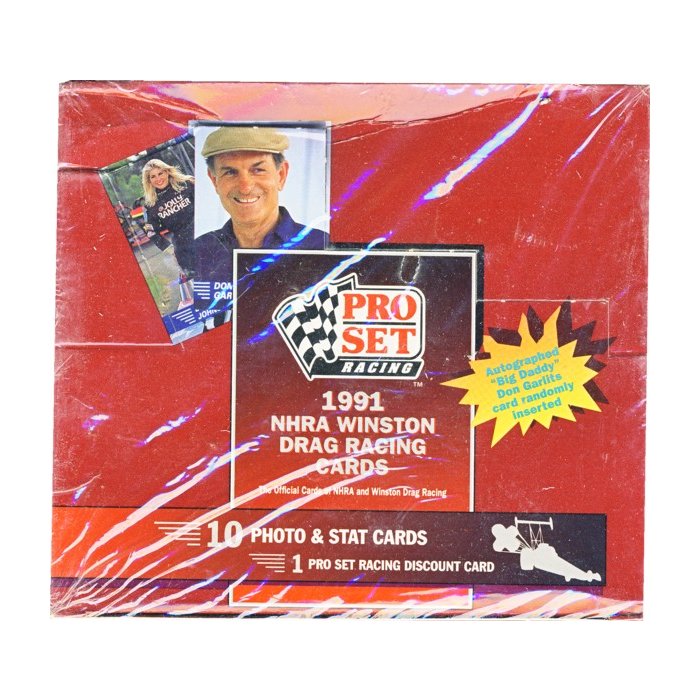 1991 Pro Set NHRA Winston Drag Racing Box | Steel City Collectibles