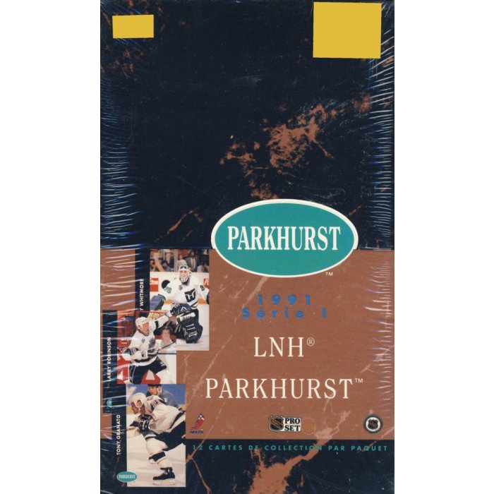 1991-92 Parkhurst Series 1 Hockey French Edition Box | Steel City ... 1991-92 Parkhurst Series 1 Hockey French Edition Box | Steel City ...