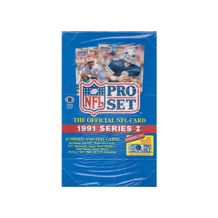 1991 Pro Set Series 1 Football Box | Steel City Collectibles