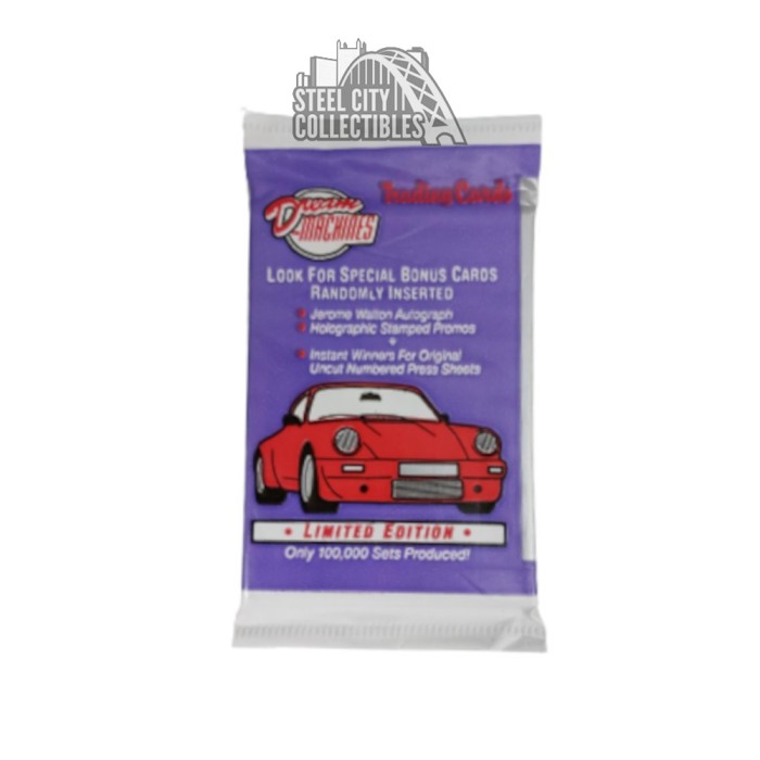 1991 Dream Machines Racing Limited Edition Trading Card 13-Pack Lot ...