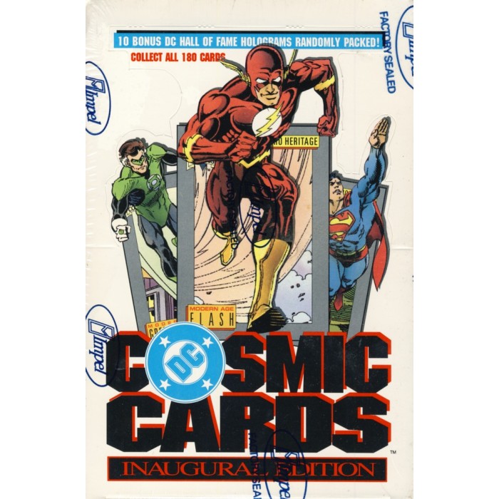 1991 DC Cosmic Cards Inaugural Edition Wax Box | Steel City Collectibles