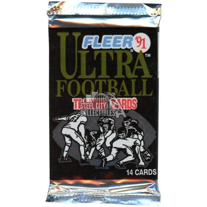 1991 Fleer Ultra Football Pack | Steel City Collectibles