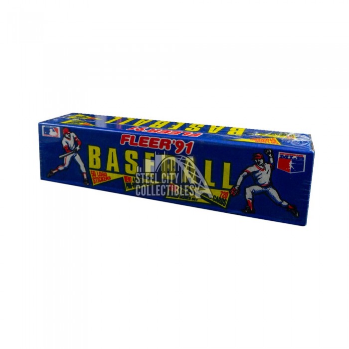1991 Fleer Baseball Factory Set-Blue Box | Steel City Collectibles