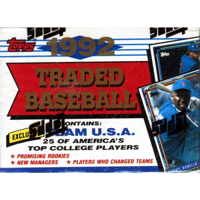 1992 Topps Traded & Rookies Baseball Factory Set | Steel City Collectibles