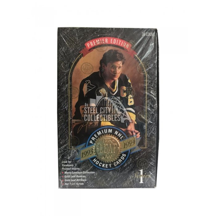 1993-94 Leaf Premium NHL Series 1 Hockey Premier Edition Retail Box | Steel City Collectibles