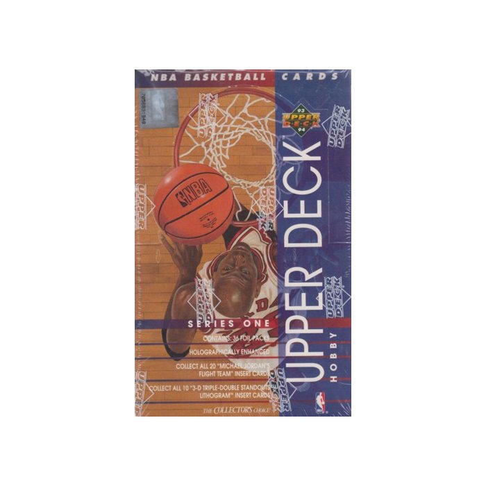 1993-94 Upper Deck Series 1 Basketball Hobby Box | Steel City Collectibles 1993-94 Upper Deck Series 1 Basketball Hobby Box | Steel City Collectibles