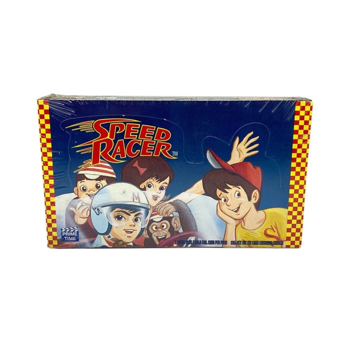 1993 Prime Time Speed Racer Trading Cards Box | Steel City Collectibles