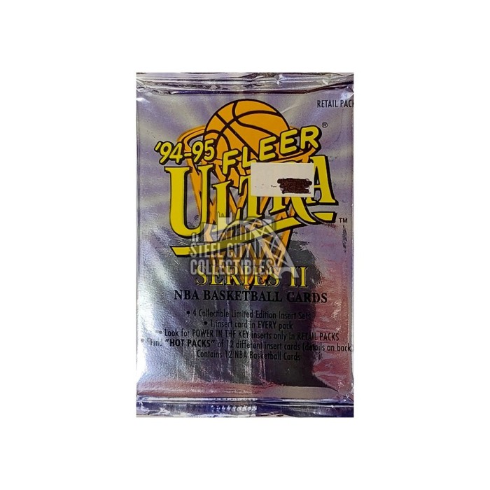 1994-95 Fleer Ultra Series 2 Basketball Retail Pack | Steel City ...