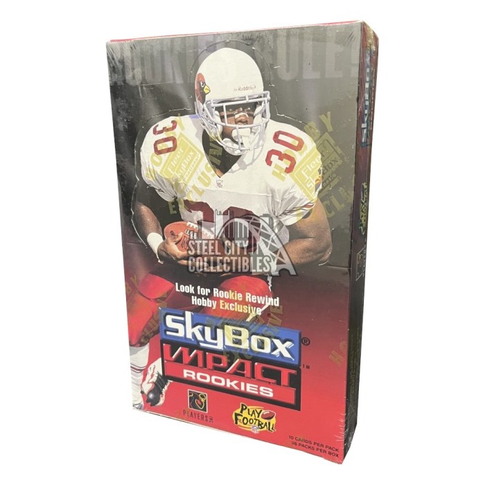 1996 Skybox Impact Rookies Football Hobby Box | Steel City Collectibles