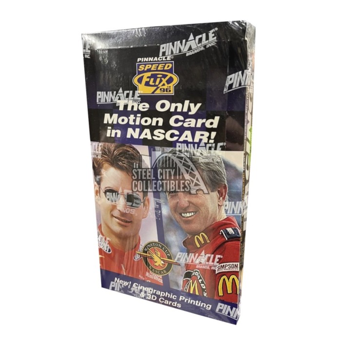 1996 Pinnacle Speed Flix Racing Hobby Box | Steel City Collectibles