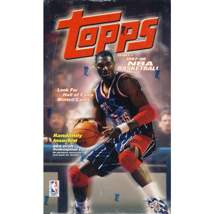 1997-98 Topps Series 1 Basketball 36ct Retail Box | Steel City Collectibles