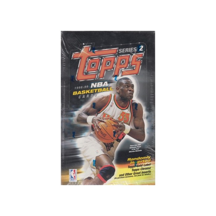 1998-99 Topps Series 2 Basketball Hobby Box | Steel City Collectibles