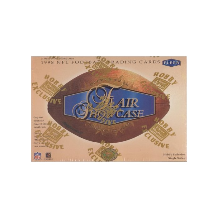 1998 Fleer Showcase Football Hobby Box | Steel City Collectibles