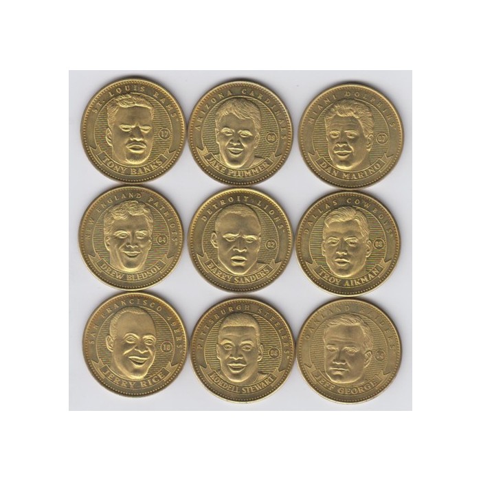 1998 Pinnacle Mint Coin Football Set | Steel City Collectibles