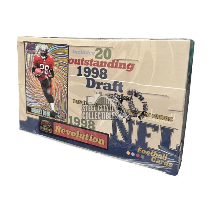 1998 Pacific Revolution Football Hobby Box | Steel City Collectibles