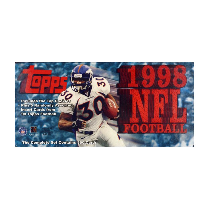 1998 Topps Football Factory Set | Steel City Collectibles