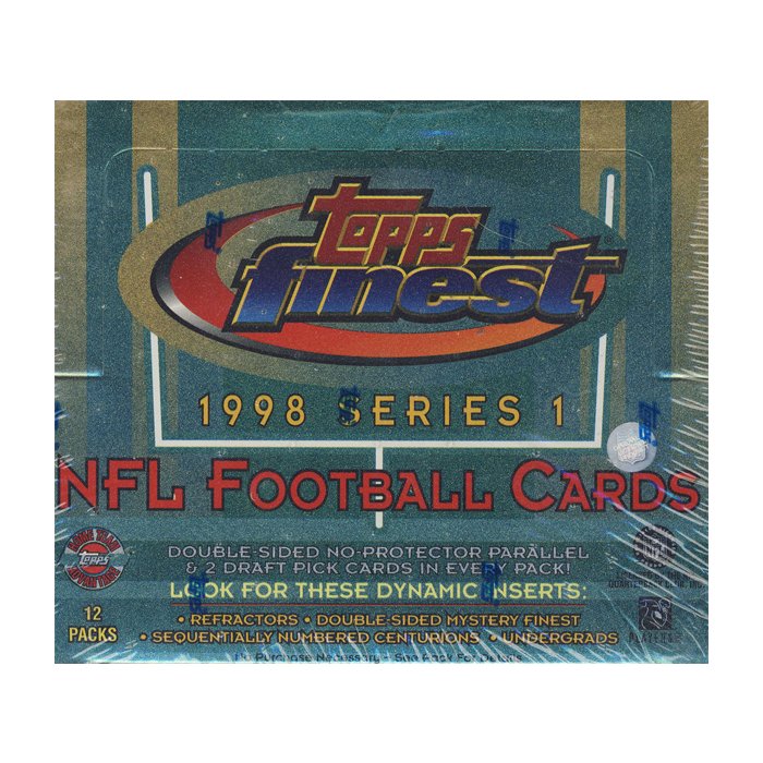 1998 Topps Finest Series 1 Football Jumbo Box | Steel City Collectibles