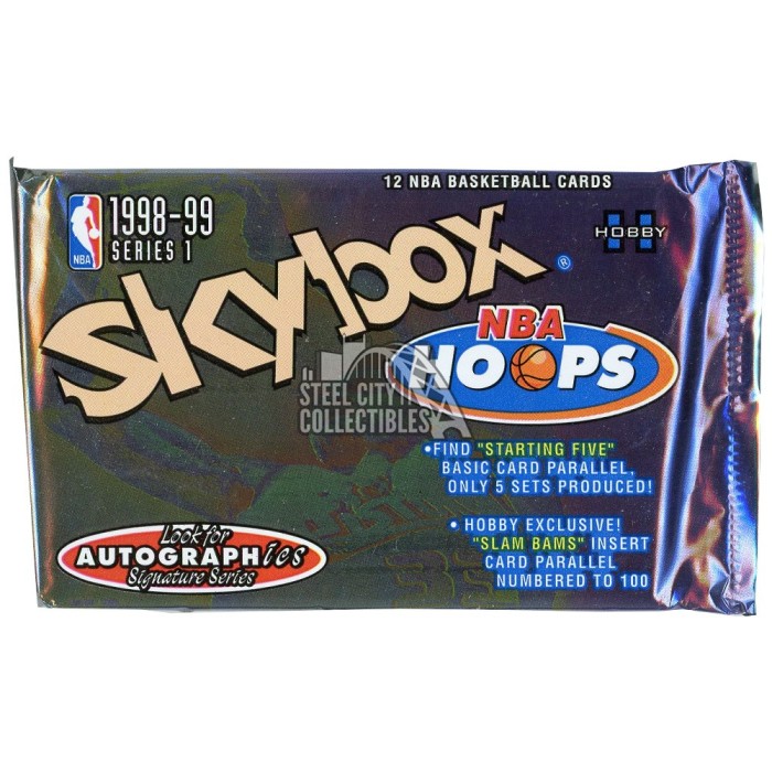 1998-99 Skybox Hoops Series 1 Basketball Hobby Pack | Steel City ...