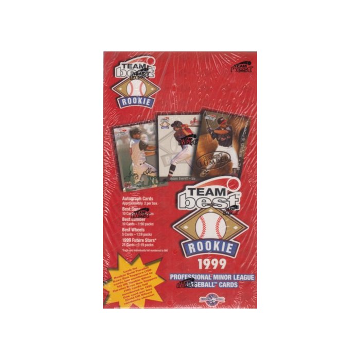 1999 Team Best Rookies Hobby Baseball Box | Steel City Collectibles