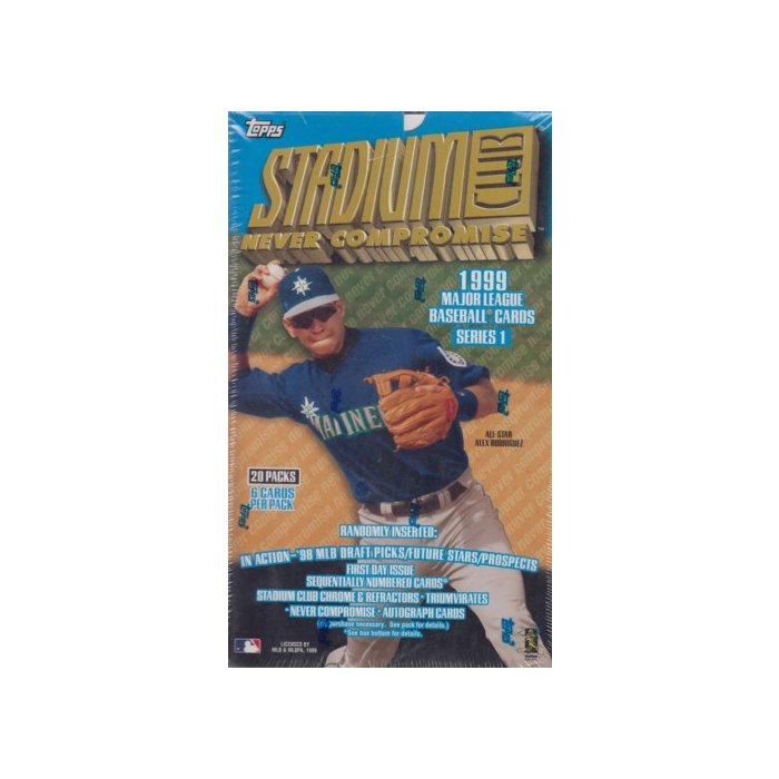 1999 Topps Stadium Club Baseball 20ct Retail Box | Steel City Collectibles