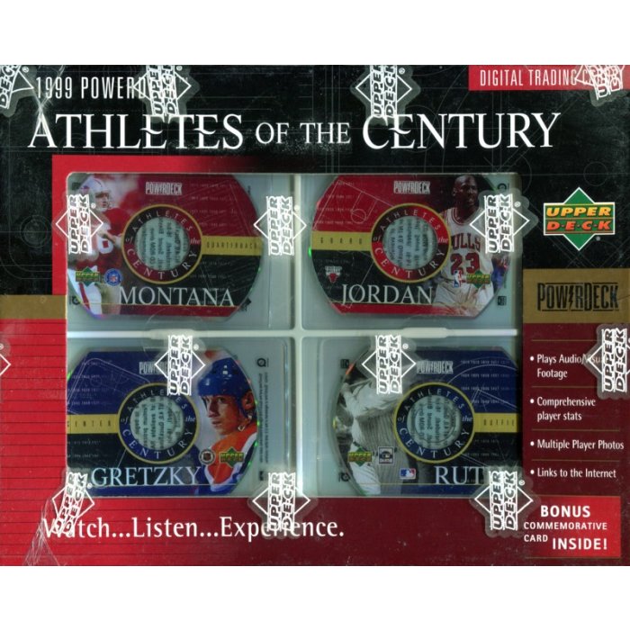 1999 Upper Deck PowerDeck Athletes of the Century Box Set | Steel City ...