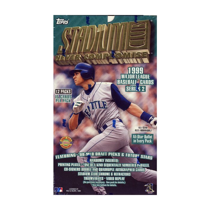 1999 Topps Stadium Club Series 2 Baseball HTA Jumbo Box | Steel City ...