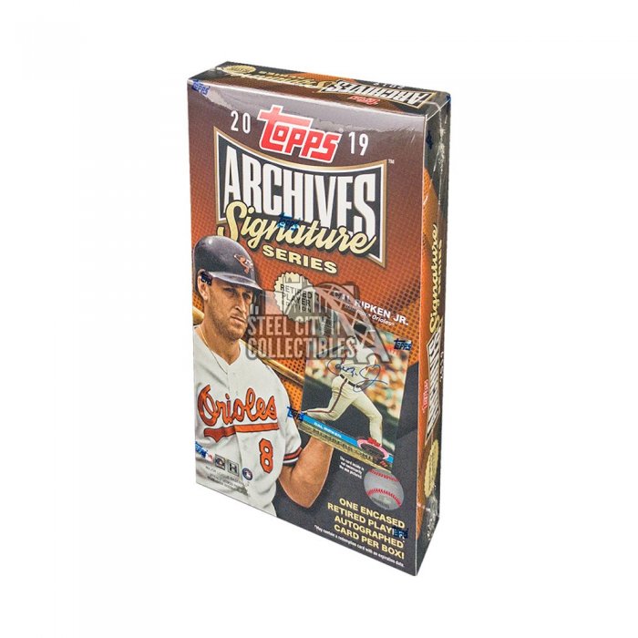 2019 Topps Archives Signature Series Retired Player Edition Baseball ...