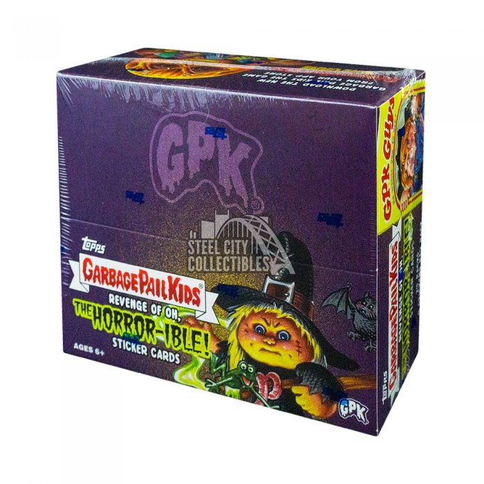 2019 Topps Garbage Pail Kids Revenge of Oh The Horror-ible Hobby Box ...