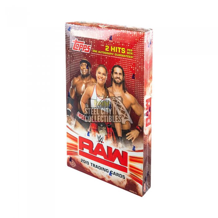 2019 Topps WWE Raw Wrestling Hobby Box | Steel City Collectibles