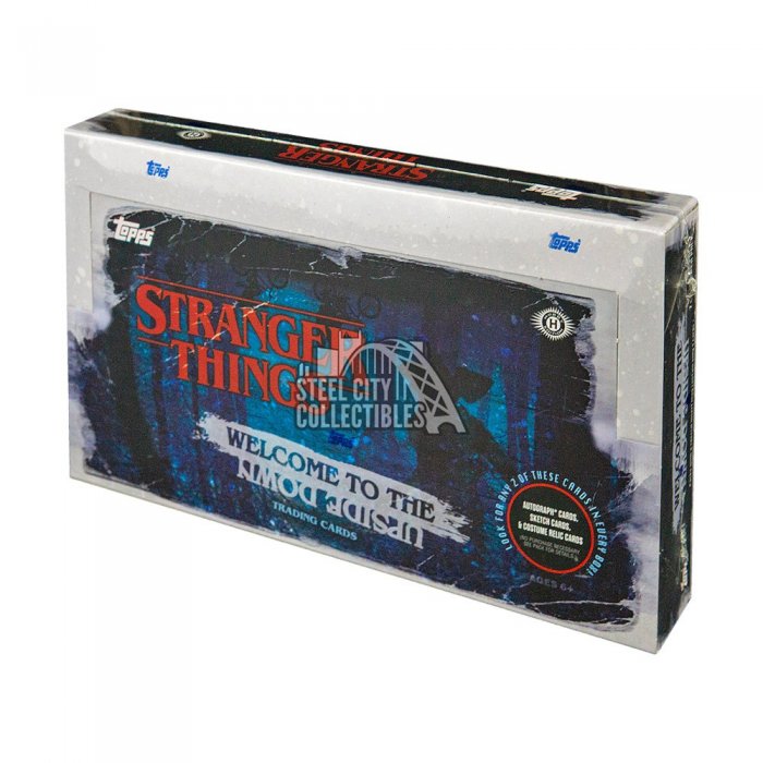 2019 Topps Stranger Things Welcome to the Upside Down Hobby Box | Steel ...
