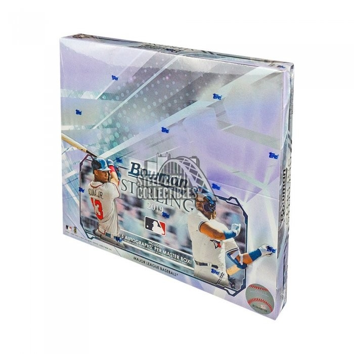 2019 Bowman Sterling Baseball DUAL Hobby Box Random Division Group ...