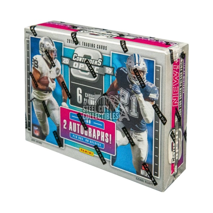 2019 Panini Contenders Optic Football Hobby Box | Steel City Collectibles