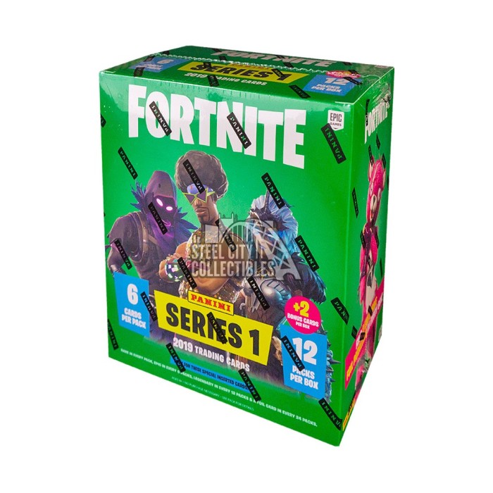2019 Panini Fortnite Series 1 Trading Card Mega Box - USA Version ...