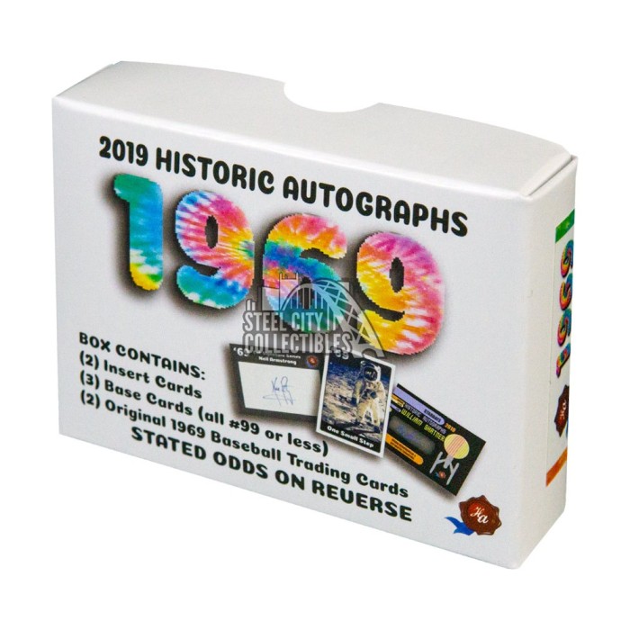 2019 Historic Autographs 1969 Box | Steel City Collectibles