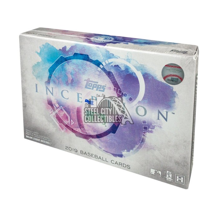 2019 Topps Inception Baseball Hobby Box | Steel City Collectibles