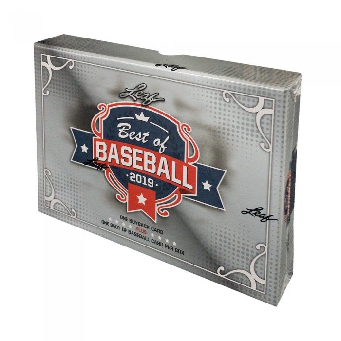 2019 Leaf Best of Baseball Hobby 5 Box Half Case Draft Style Group ...