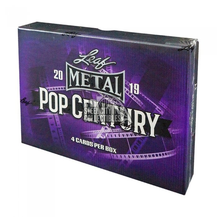 2019 Leaf Metal Pop Century Hobby 6-Box (1/2 Case) RANDOM LETTER Group ...